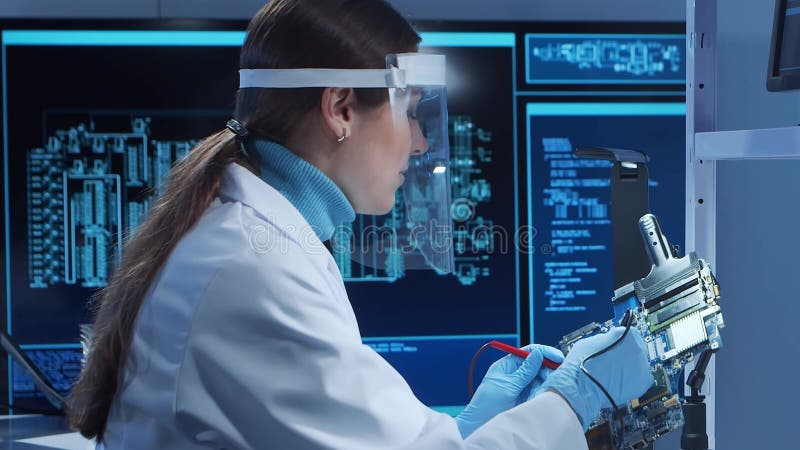 Scientific Laboratory Filled with Various Research Equipment ...