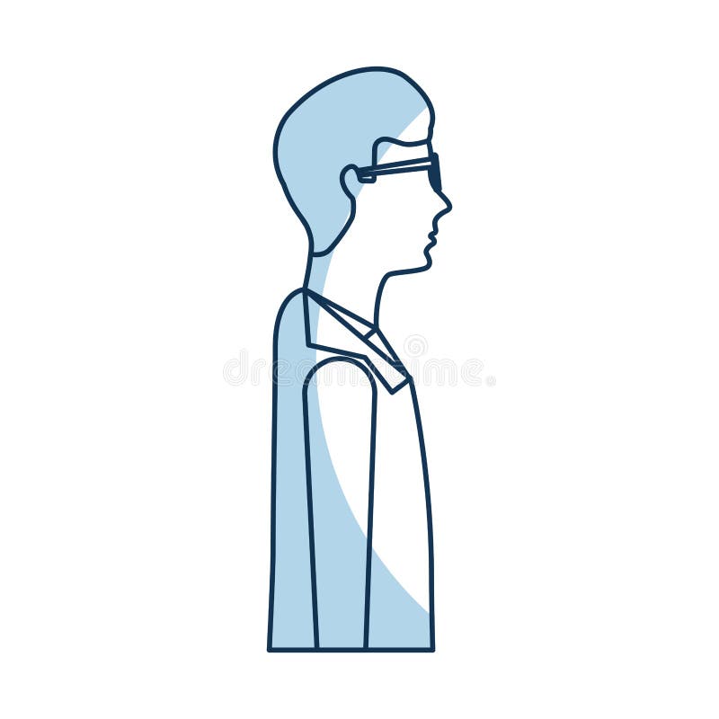 Scientific man avatar icon stock vector. Illustration of human - 92058573