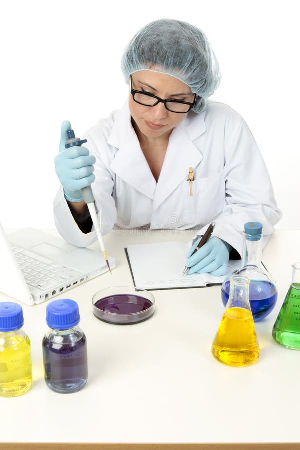 Scientific or Medical Research Stock Photo - Image of woman, adult: 6693144