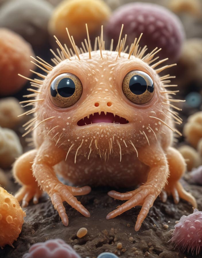 Scientific Microscopic Image, Depicting the Complex, Very Cute Little ...