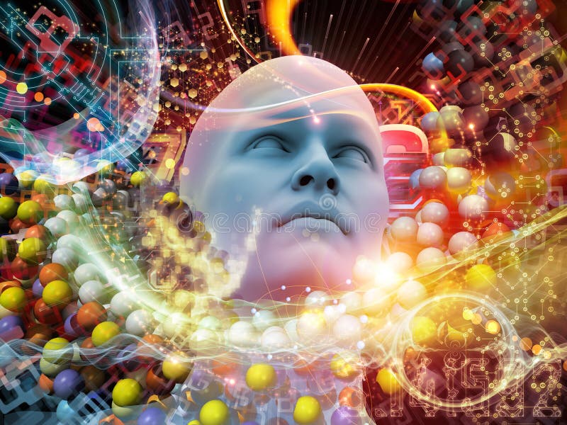 Scientific Mind stock illustration. Illustration of information - 64762505