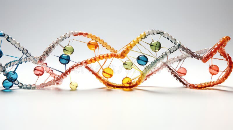 Scientific Model of Dna Mutations Stock Illustration - Illustration of ...