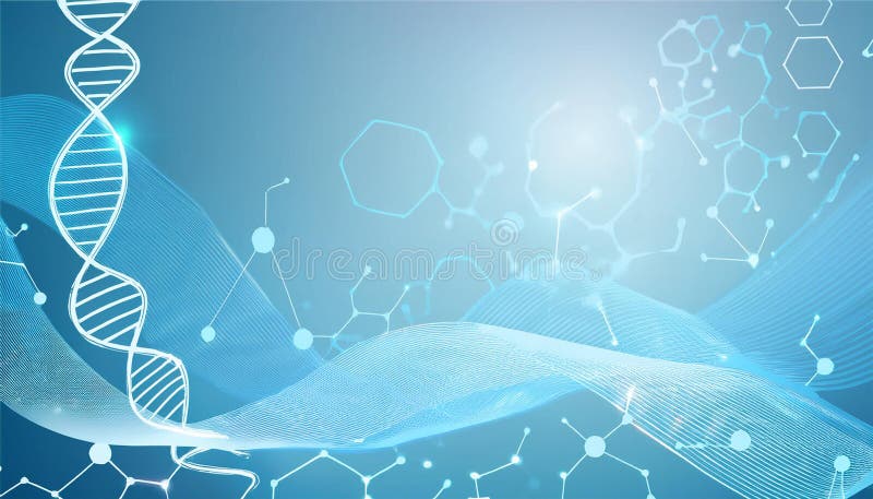 Scientific Molecule Background for Medicine, Science, Technology ...