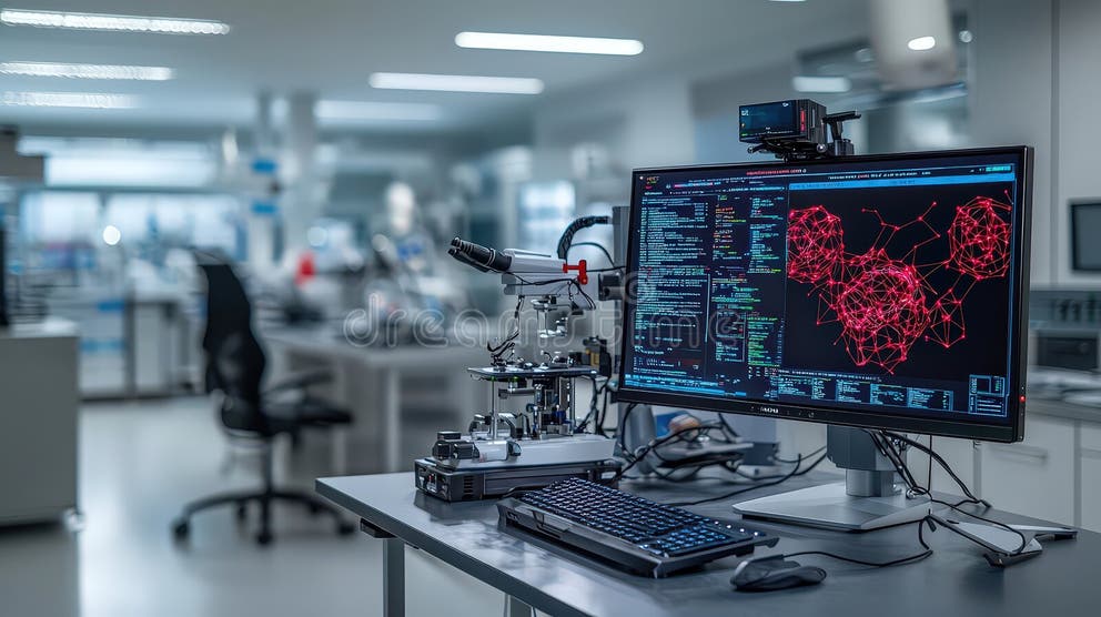 Scientific Monitoring Setup in High-tech Laboratory Data Visualization ...