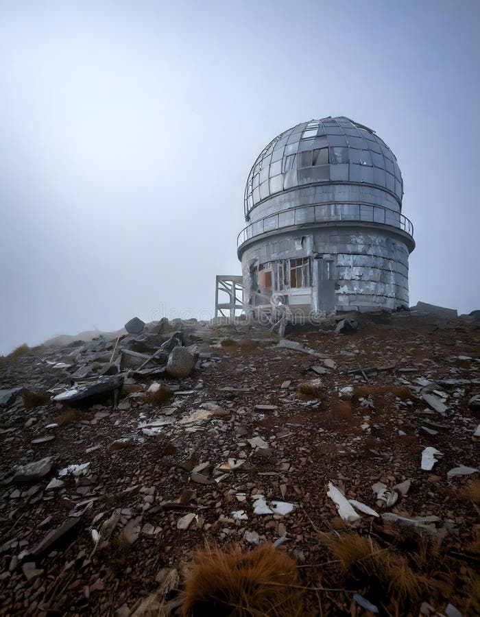 Collapsed War Observatory stock illustration. Illustration of ...