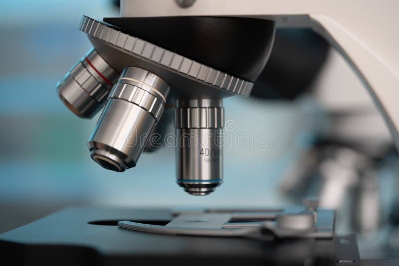 Scientific Optical Microscope in the Laboratory Stock Photo - Image of ...