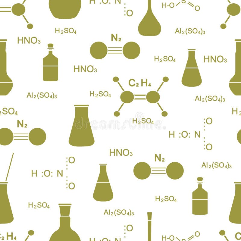 Scientific Pattern. Chemistry, Biology, Medicine Stock Vector ...