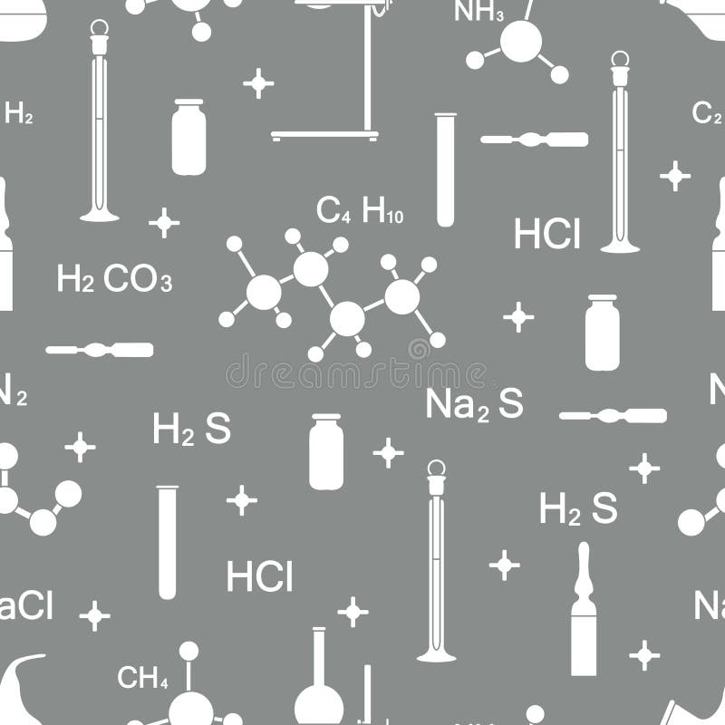 Scientific Pattern. Chemistry, Biology, Medicine. Stock Vector ...
