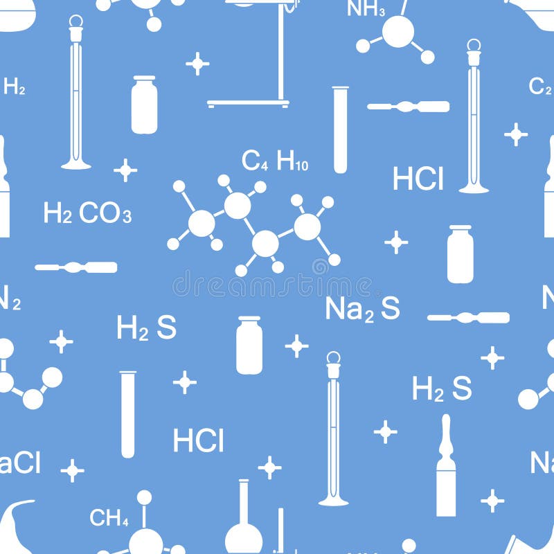 Scientific Pattern. Chemistry, Biology, Medicine. Stock Vector ...
