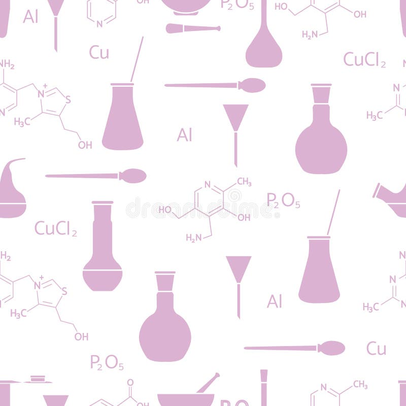 Scientific Pattern. Chemistry, Biology, Medicine Stock Vector ...