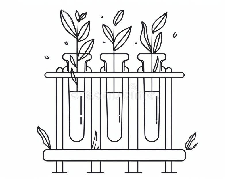 The Scientific Process and Concept of Research and Science is Depicted ...