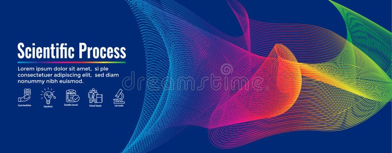 Scientific Process Icon Set with Hypothesis, Analysis, Etc Stock Vector ...