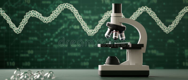 Scientific Research Microscope DNA Analysis Lab Technology Stock ...