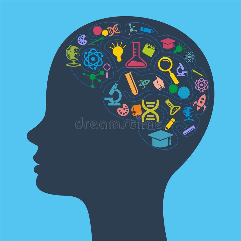 Scientific Research Symbol Icons. Infographic Vector Design. Stock ...