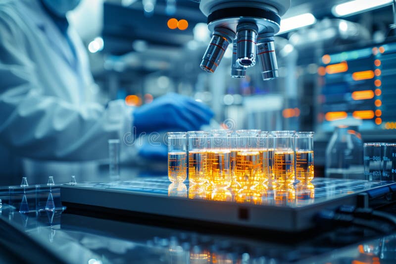 Scientific Research Underway in Laboratory Environment, Exploring ...