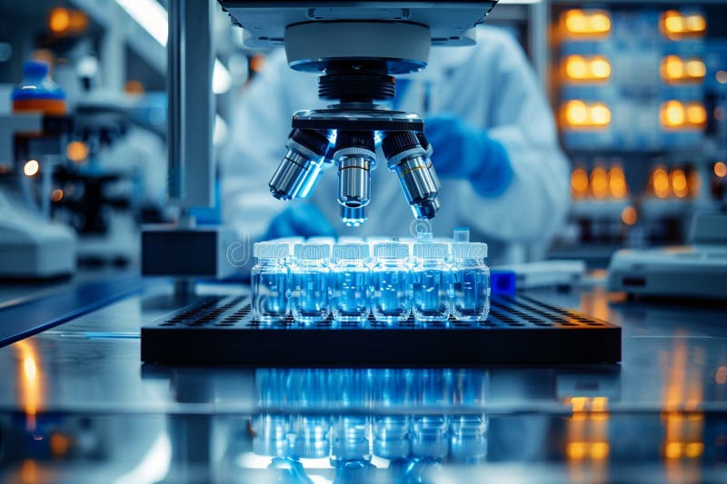 Scientific Research Underway in Laboratory Environment, Exploring ...