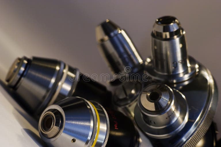 Scientific Revolver (for Lenses) Stock Image - Image of glass, research ...