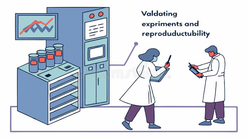 Scientific Rigor: Validating Experiments and Reproducibility, Vector ...