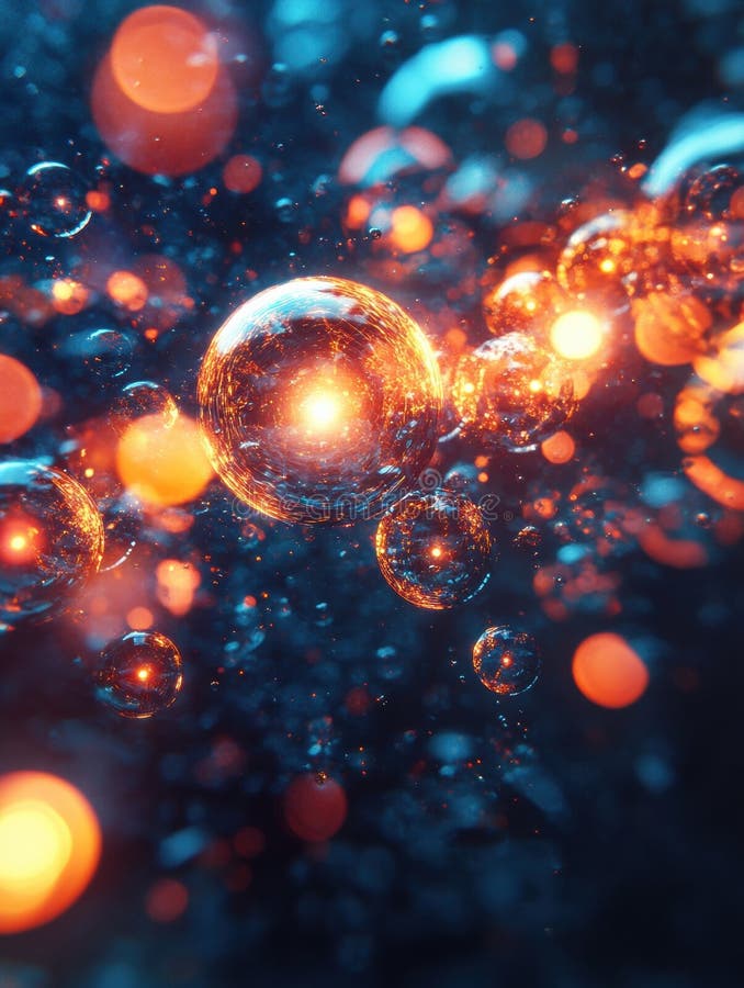 Scientific Visualization Showcasing Gas Molecules in Motion with ...