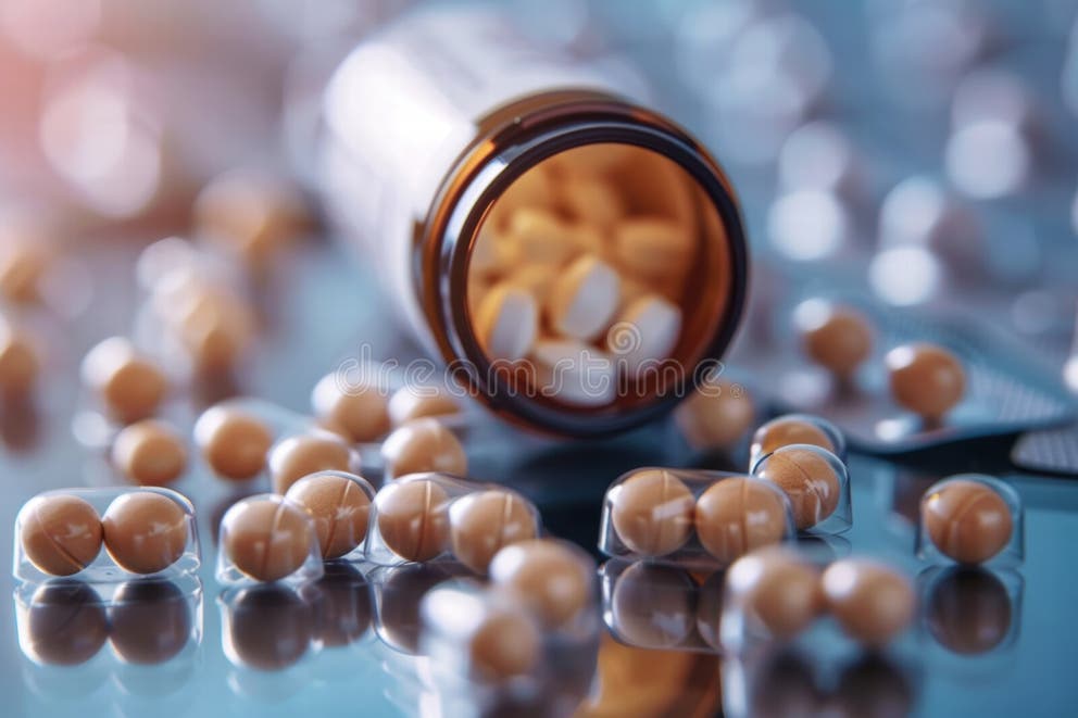 Scientific Visualization of Testosterone in Human Biology. Stock Photo ...