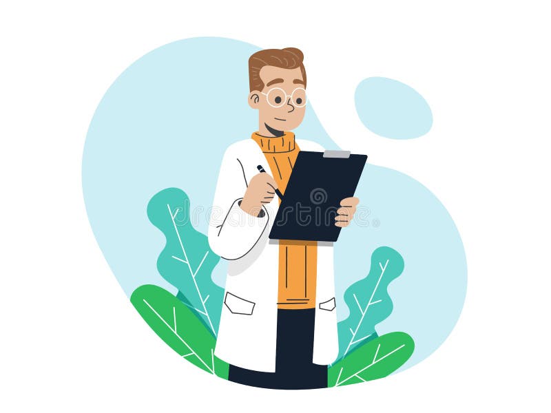 Scientist character design stock vector. Illustration of chemistry ...