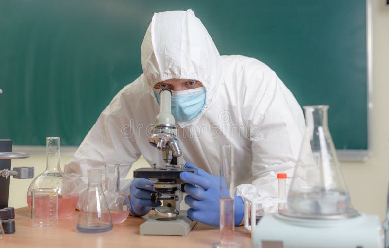 A Chemist in the Laboratory is Dissatisfied with the Result of His ...