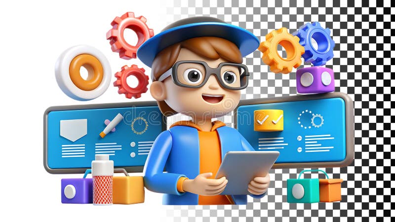 Scientist with Computer Science Technology Research Innovation ...