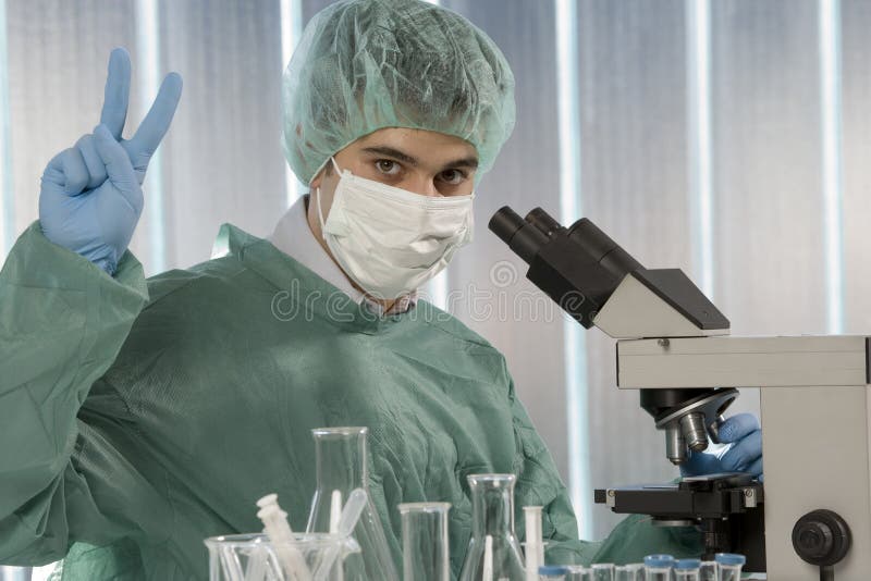 Scientist Discovering Something Picture. Image: 6337780