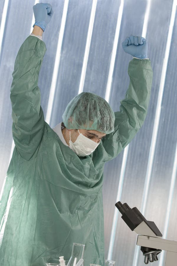 Scientist Discovering Something Picture. Image: 6337817