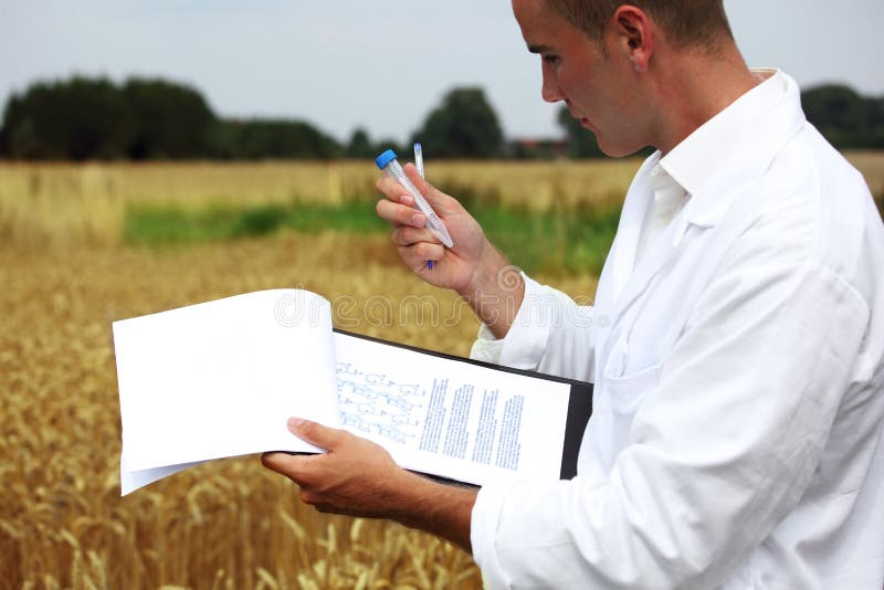 Scientist in the field stock photo. Image of chemistry - 11348604