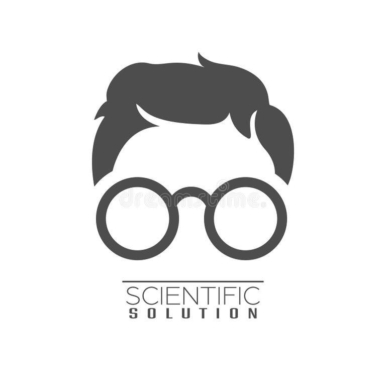 Scientist. Hairstyle and Glasses, a Template for Web Design and ...