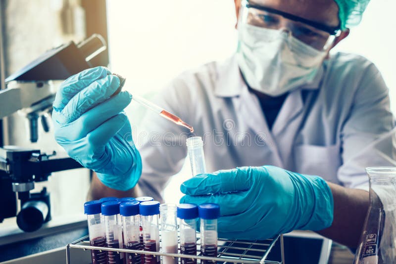 Scientific discovery stock image. Image of experiment - 180737023