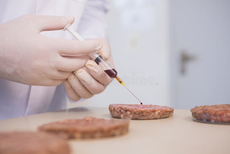 Scientist Injecting Beefsteaks Stock Photos - Free & Royalty-Free Stock ...