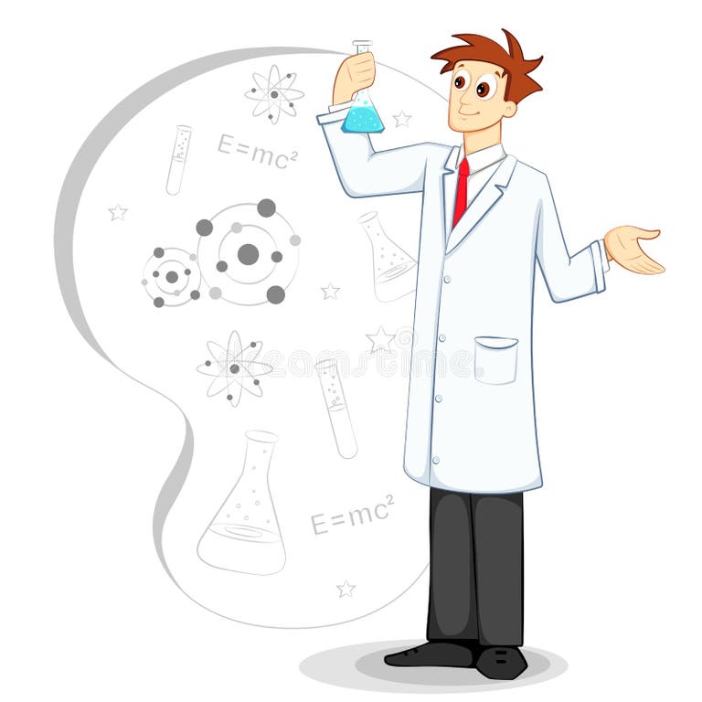 Cartoon Standing Mad Scientist Stock Illustrations – 84 Cartoon ...