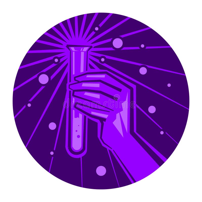 Scientist Lab Test Tube stock vector. Illustration of biotechnology ...