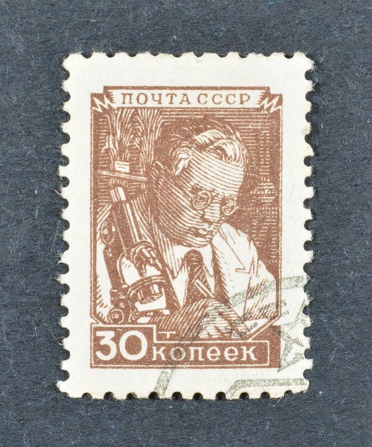 Scientist at Microscope editorial photography. Image of currency ...