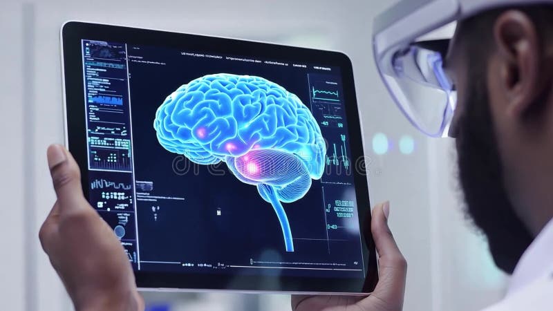 Visualization of Brain Activity Displayed on Augmented Reality Device ...