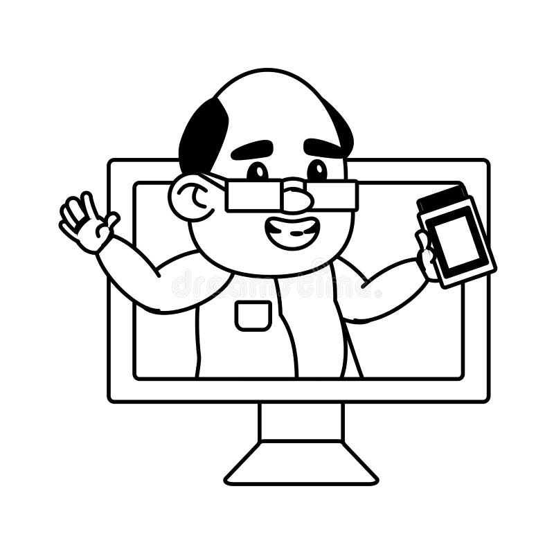 Scientist Professor Science Stock Vector - Illustration of vector ...