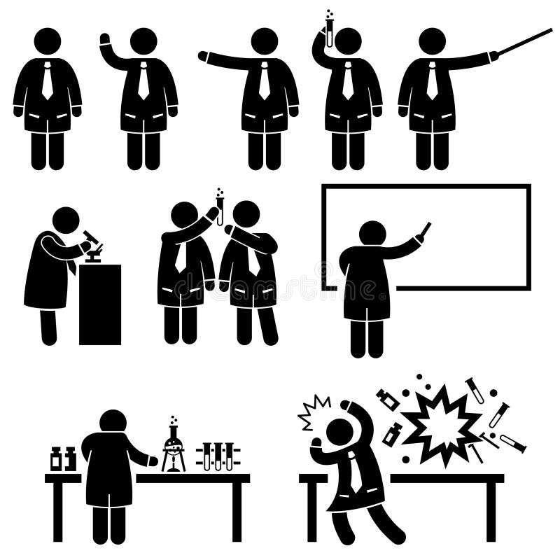 Stick Figure Pointing Stock Illustrations – 1,347 Stick Figure Pointing ...
