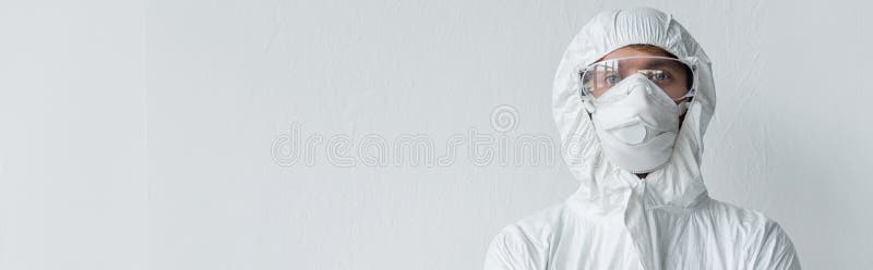 Scientist in Protective Mask and Goggles Stock Photo - Image of corona ...