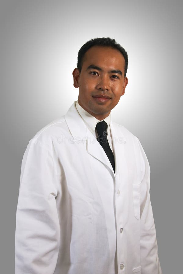 Scientist White Background stock image. Image of coat, student - 268519