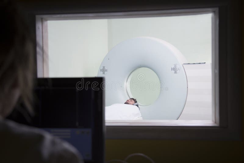 CT Scanning of the Brains Examination To Assess Head Injuries, Severe ...