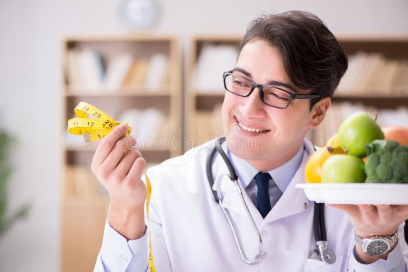 The Scientist Studying Nutrition in Various Food Stock Image - Image of ...