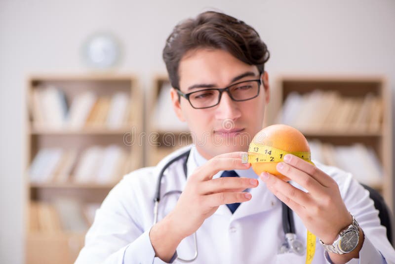 The Scientist Studying Nutrition in Various Food Stock Photo - Image of ...