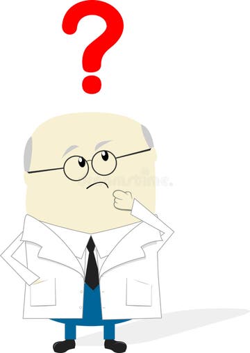 Scientist Cartoon Thinking Stock Illustrations – 488 Scientist Cartoon ...