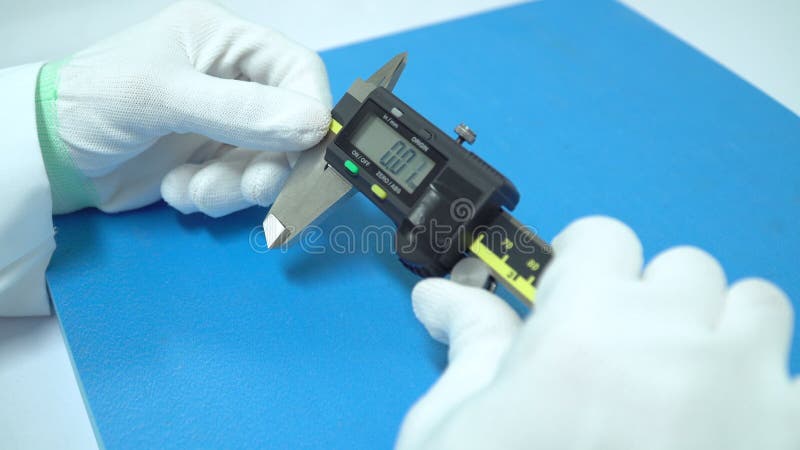 PH Measurement in the Laboratory with Litmus Paper by a Chemist Stock ...