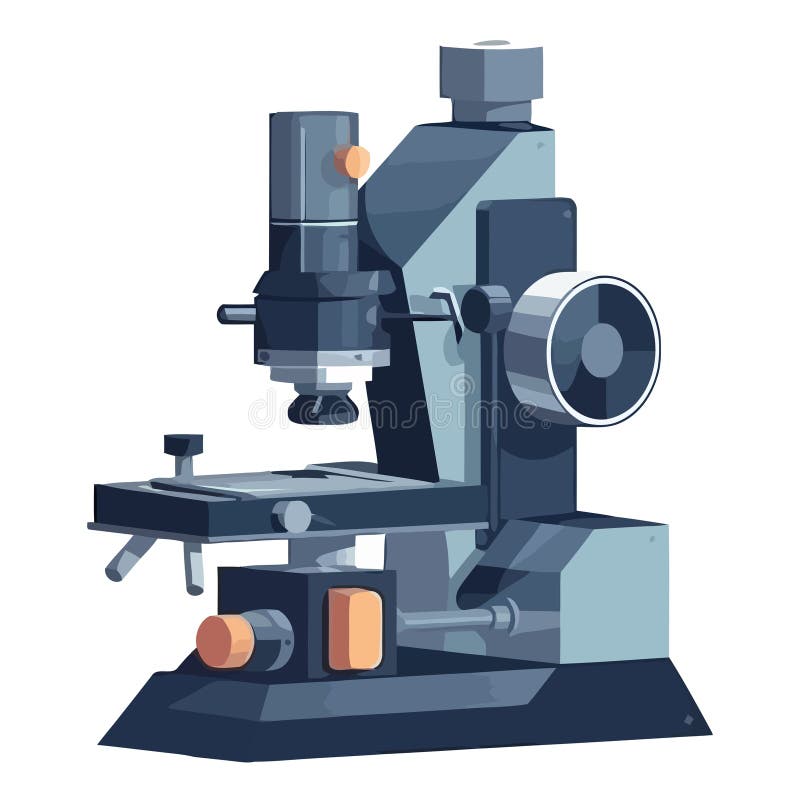 Scientist Using Microscope for Scientific Stock Vector - Illustration ...