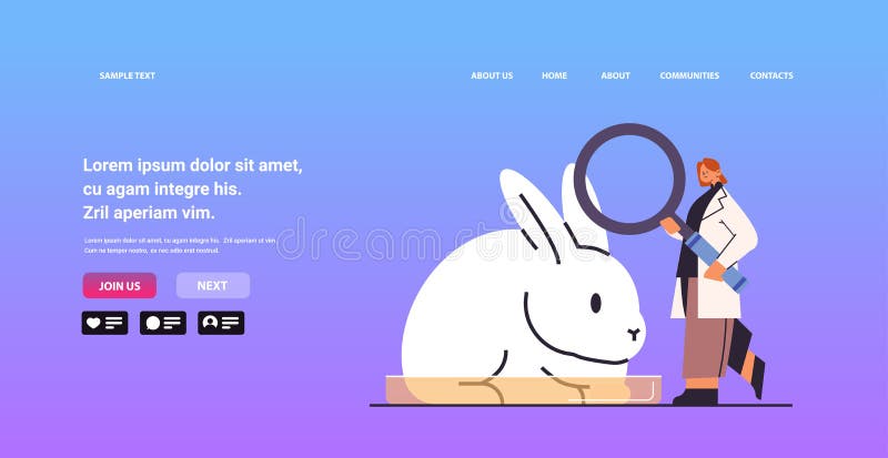 Scientist Rabbit Stock Illustrations – 124 Scientist Rabbit Stock ...