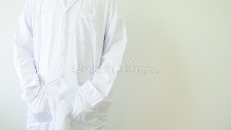 Scientist in white coat. stock image. Image of professional - 100539479