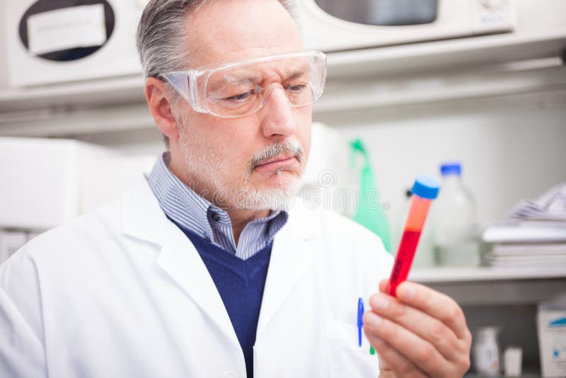 Scientist at Work in a Laboratory Stock Photo - Image of analysis ...